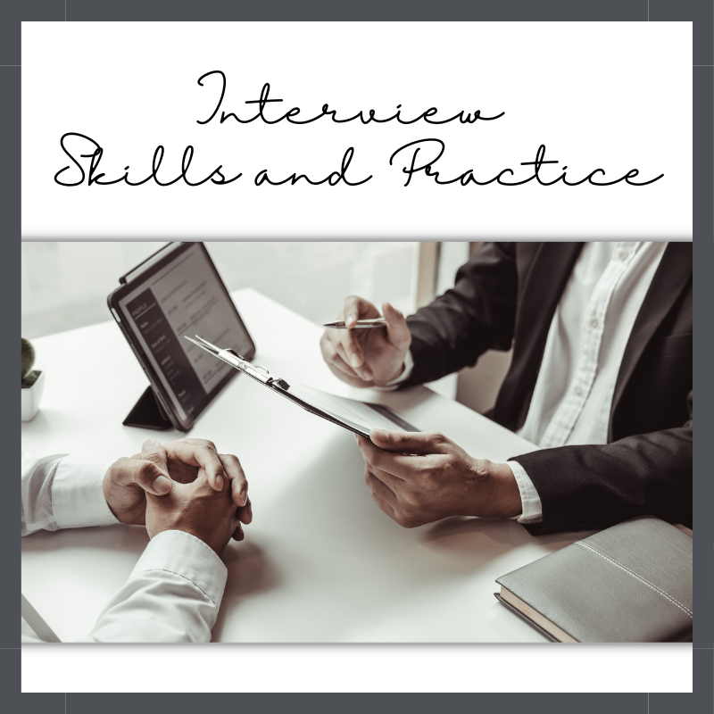 Interview Skills and Practice - Embrace Your Encore